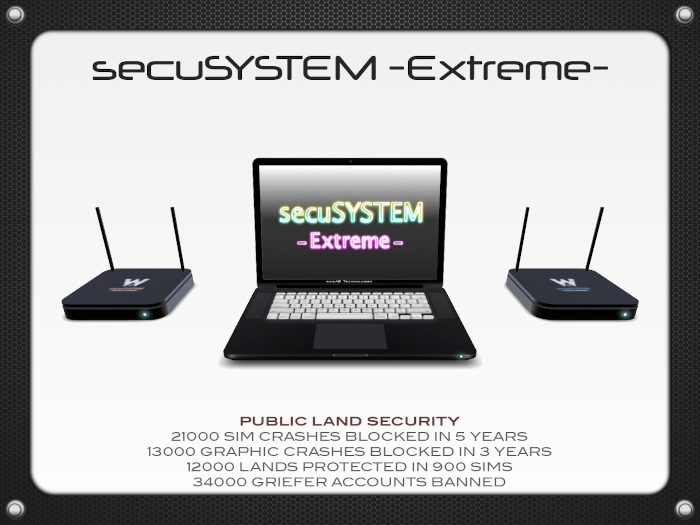 Second Life Marketplace - -W- secuSYSTEM -Extreme-